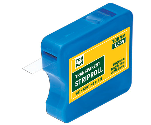 Transparent Striproll with Cutter 8mm Wide 10m Long — Tashmed