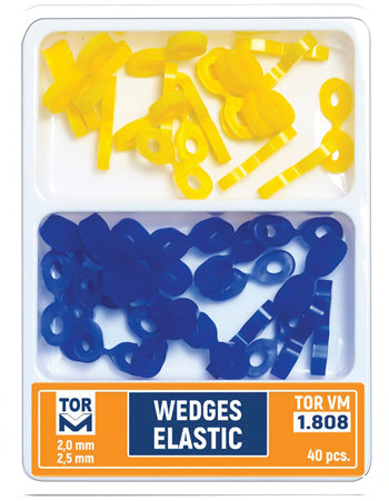 "Elastic" Fixing Wedges 40pcs — Tashmed