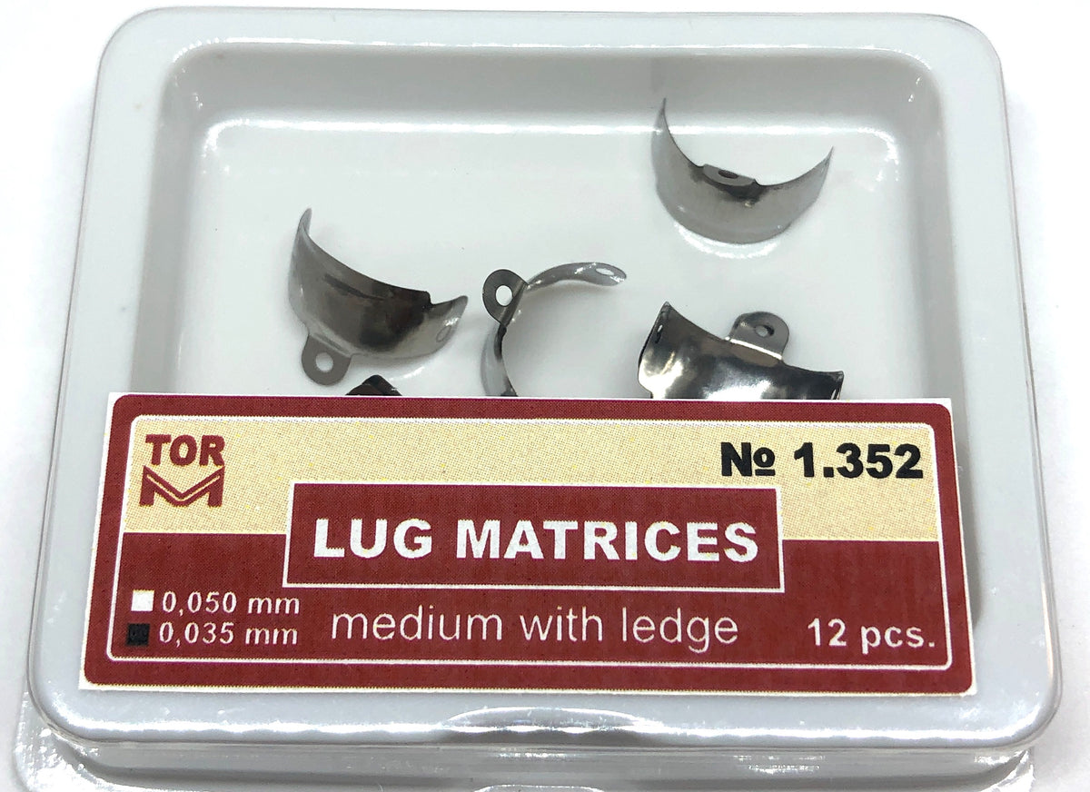 Lug Matrices Medium with Ledge 12pcs — Tashmed