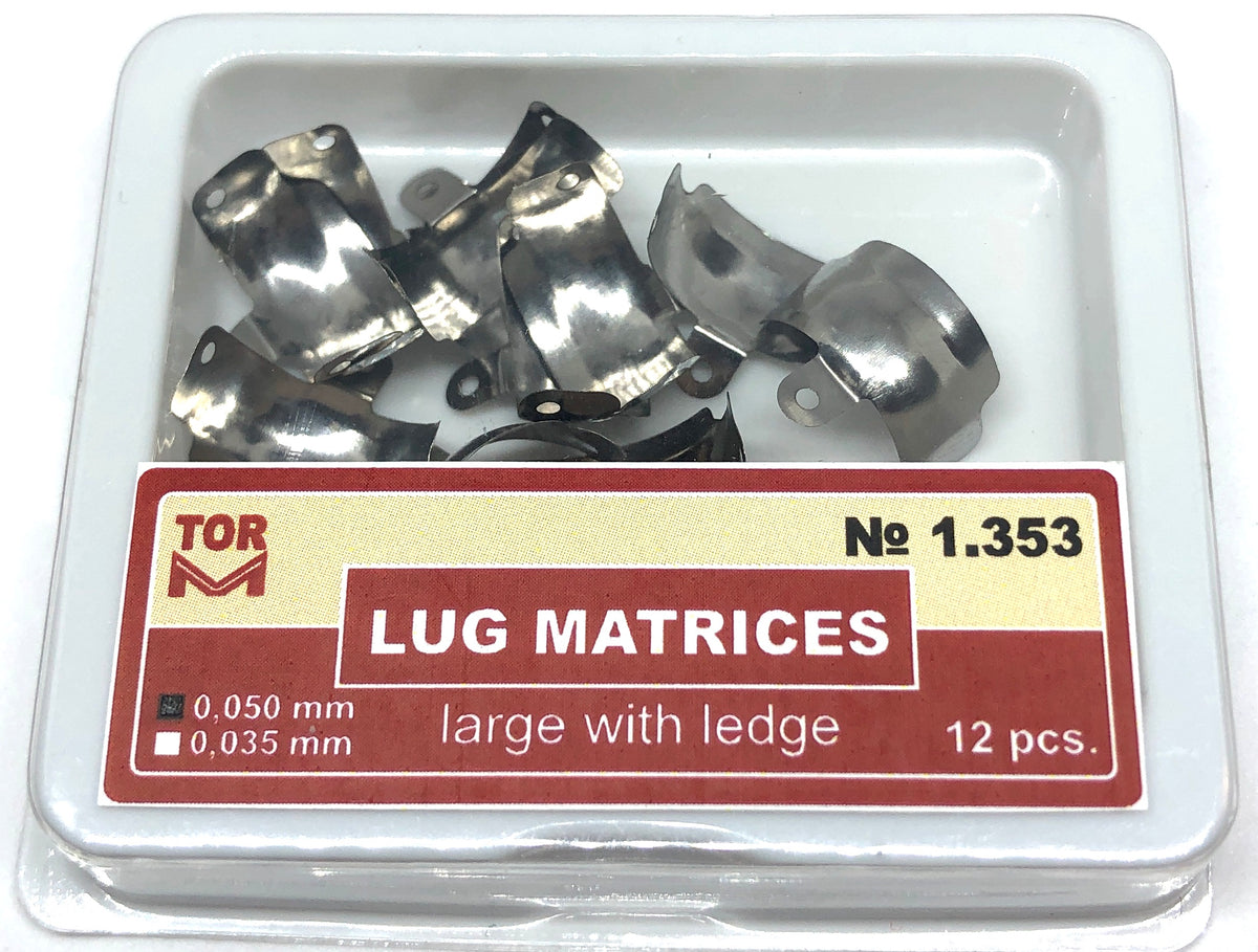 Lug Matrices Large with Ledge 12pcs — Tashmed